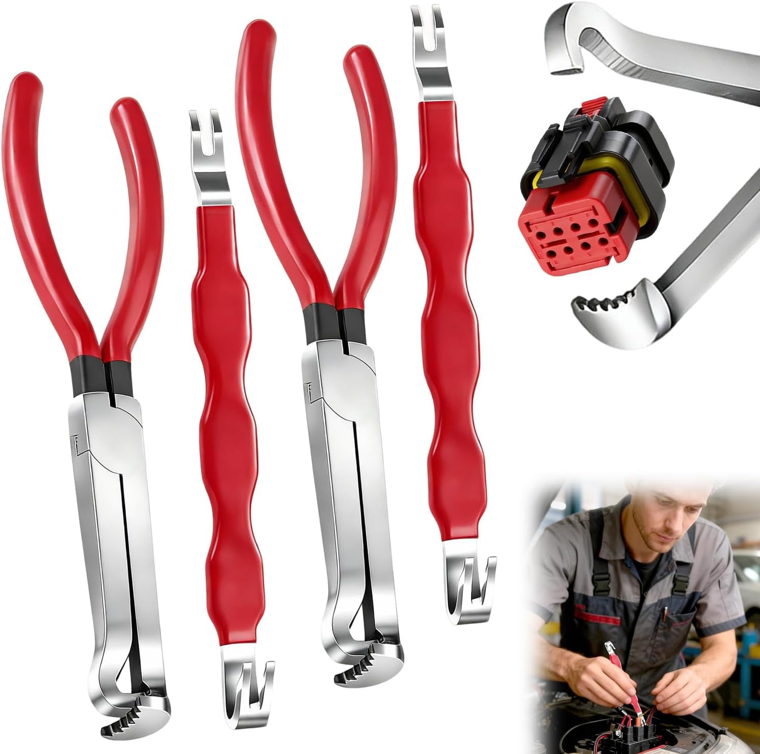 Automotive Electrical Terminal Connector Separator Removal Tool ...