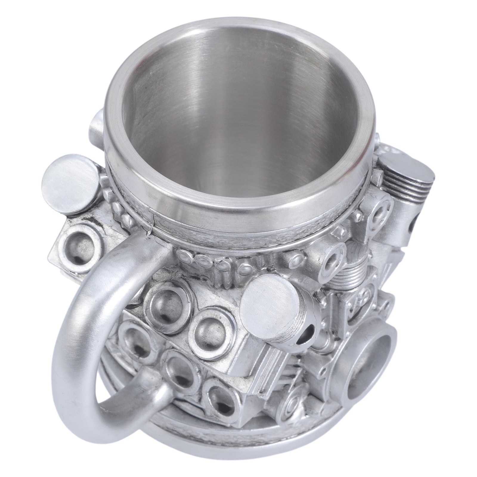 Automotive Engine Insulated Coffee Mug Stainless Steel Inner Cup Heat ...