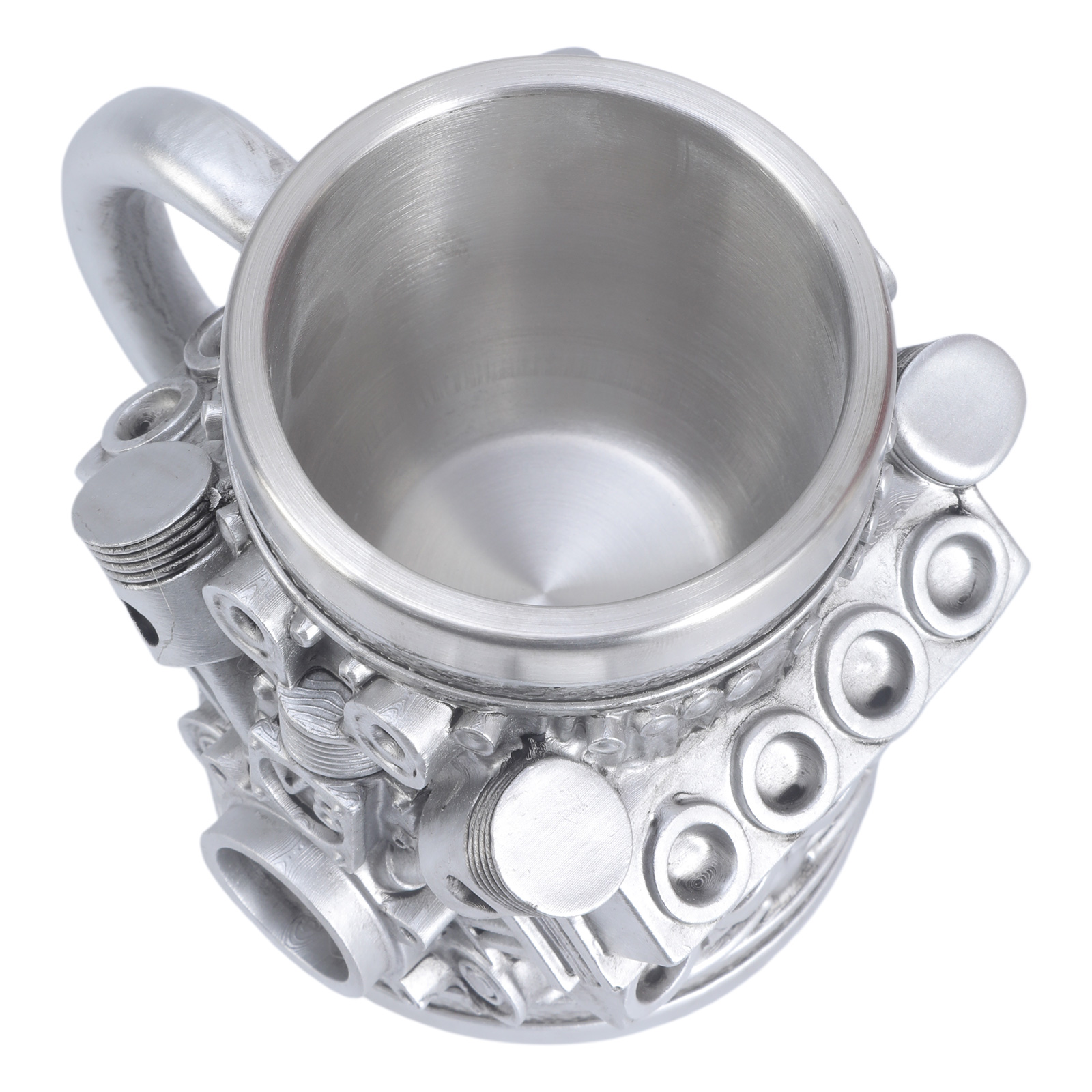 Automotive Engine Pattern Coffee Cup Stainless Steel Inner Layer ...