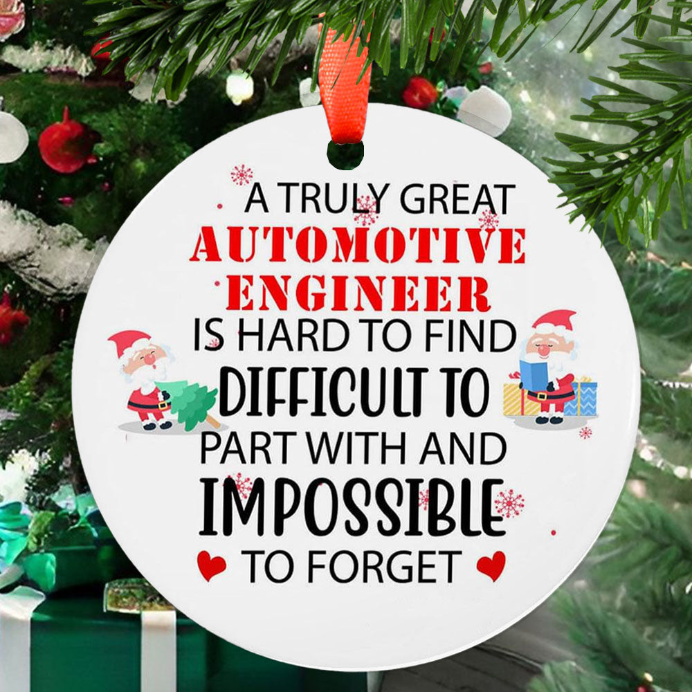 Automotive Engineer Christmas Ornament, Christmas Decoration Gift ...