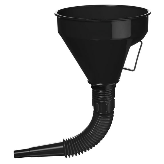 Automotive Flex Funnel with Hose | Wide Mouth Flexible Oil Funnel for ...