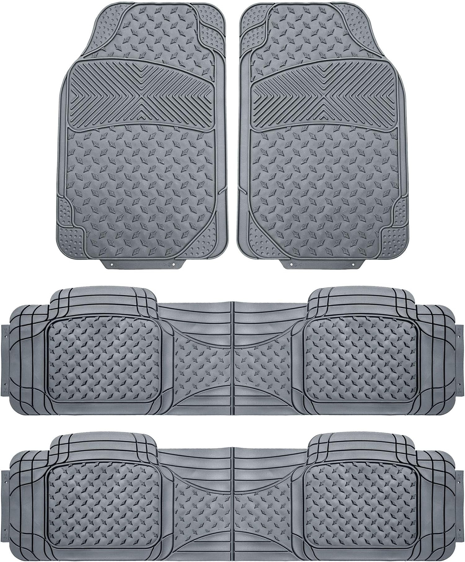 Automotive Floor Mats Gray Climaproof for Weather Protection Universal ...
