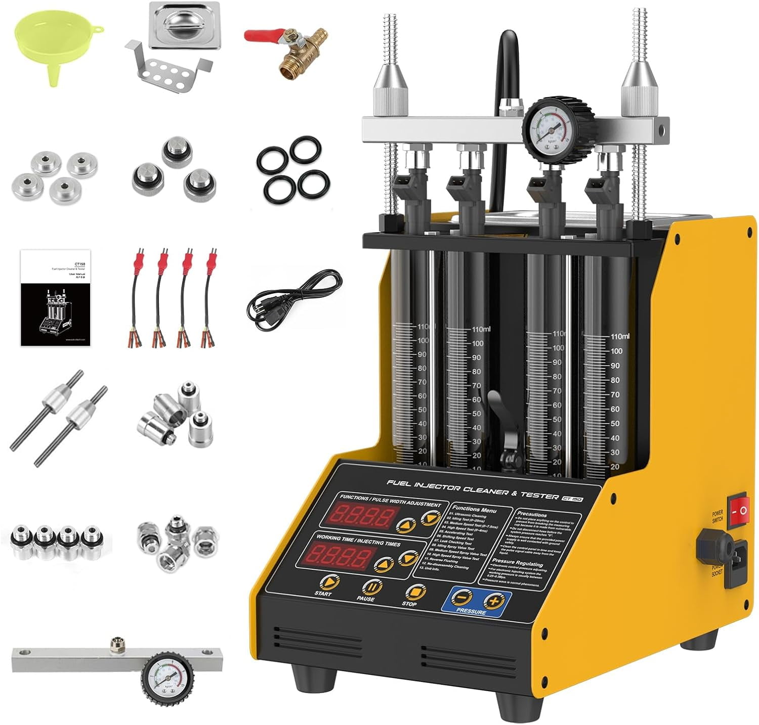 Automotive Fuel Injector Cleaner,CT150 Fuel Ultrasonic Injector Cleaner ...