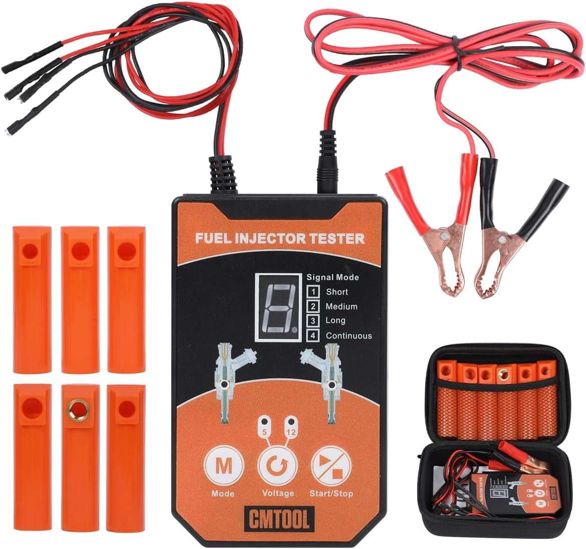 Automotive Fuel Injector Tester and Cleaner Tool Kit, DIY Cleaning Tool ...