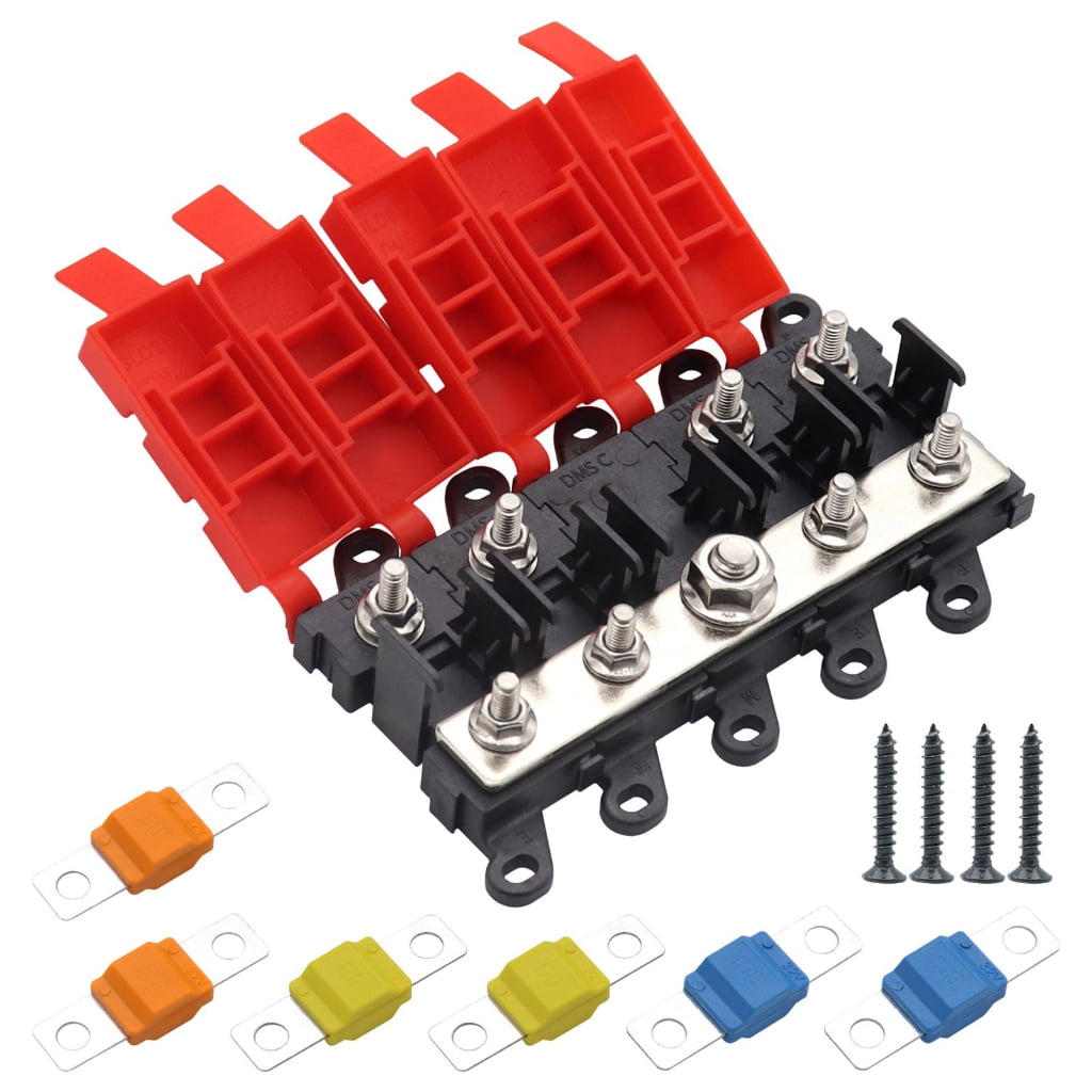 Automotive Fuses Holder 400A Combined Rating Silicone Cover Multiple ...
