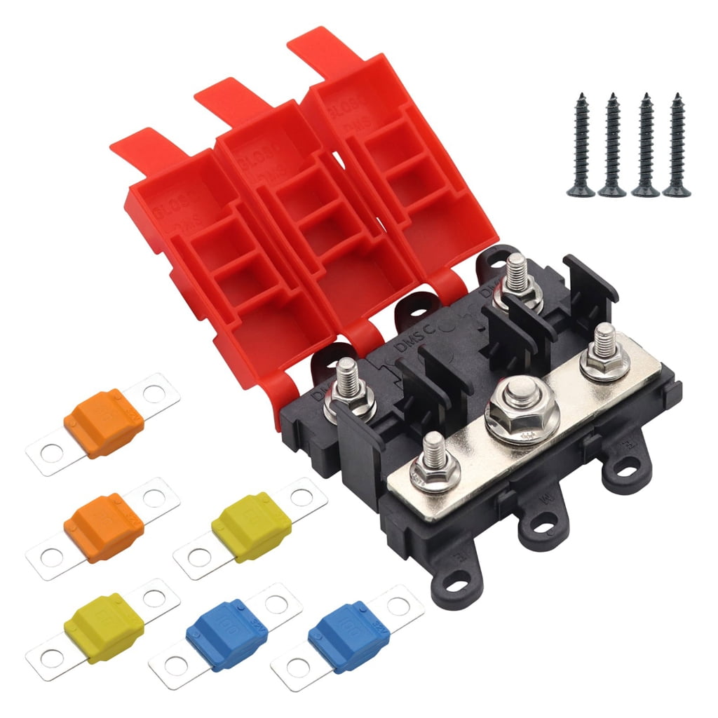 Automotive Fuses Holder 400A Combined Rating Silicone Cover Multiple ...