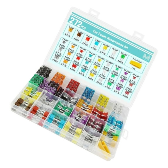 Automotive Fuses Set Car Fuses Assortment with fuses Puller for Car ...