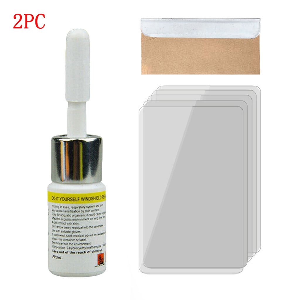 Automotive Glass Crack Repair, Car Window Chip Fix Tool, 3ml Precision ...