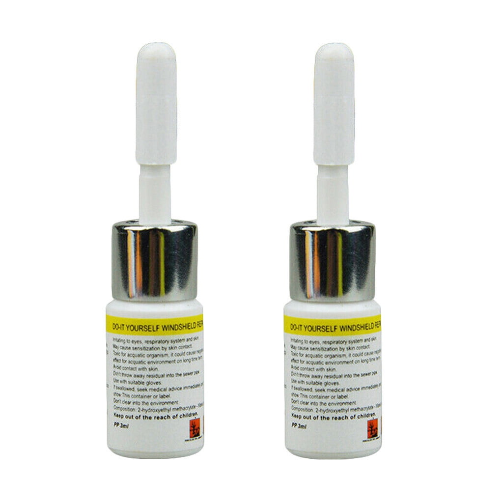 Automotive Glass Nano Repair Fluid Car Window Glass Crack Chip Repair Tool 3ML - Walmart.com