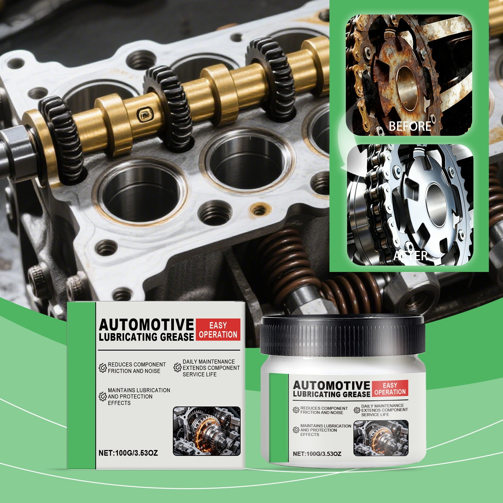 Automotive Grease | Lubricating Grease | High-Temp Protection, Extended ...