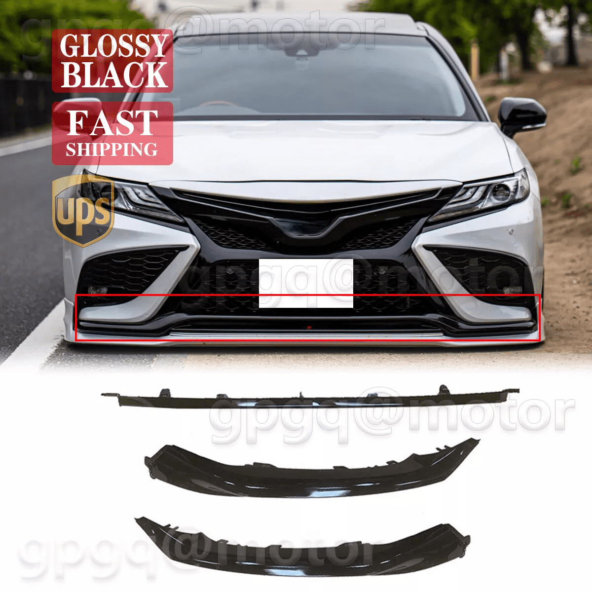 Automotive Grille Trim Front Trim Fits for Toyota Camry SE XSE 2021 ...