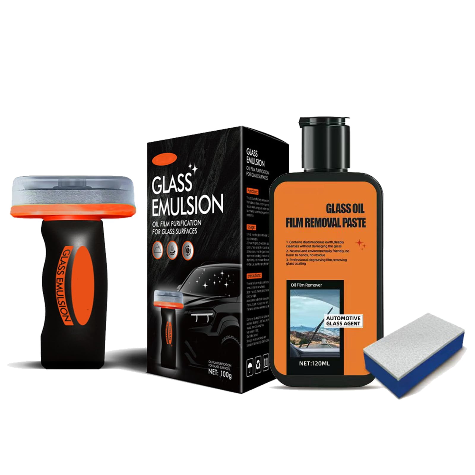 Automotive Handheld Oil Flmr Cream, 2026 New Handheld Glass Oil-Film ...