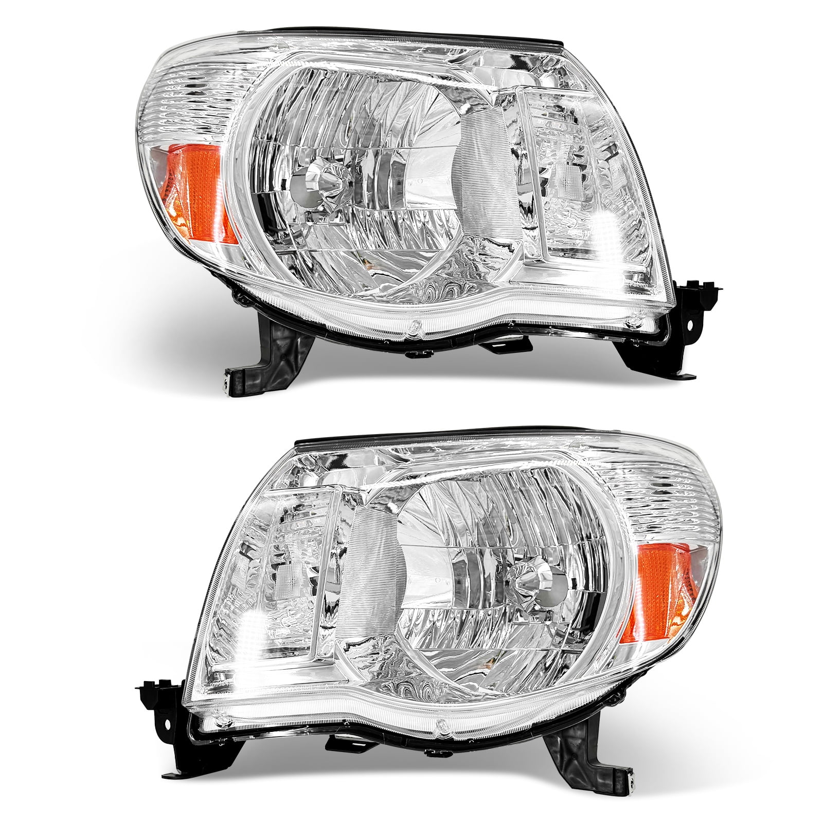 Automotive Headlight Assembly Pair for 2005-2011 Toyota Tacoma Pickup ...