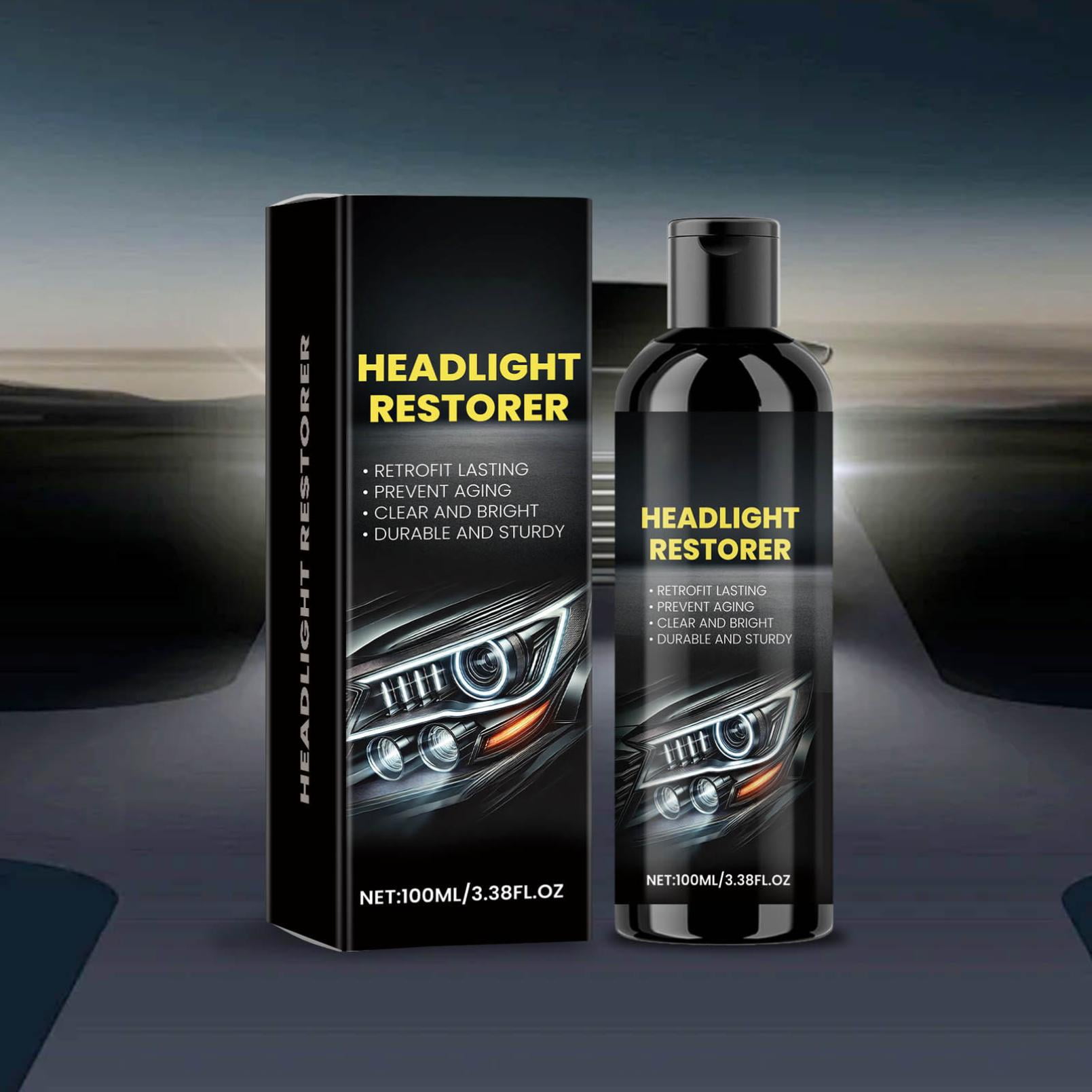 Automotive Headlight Lens Restorer, Car Headlight Lens Restoration Kit ...