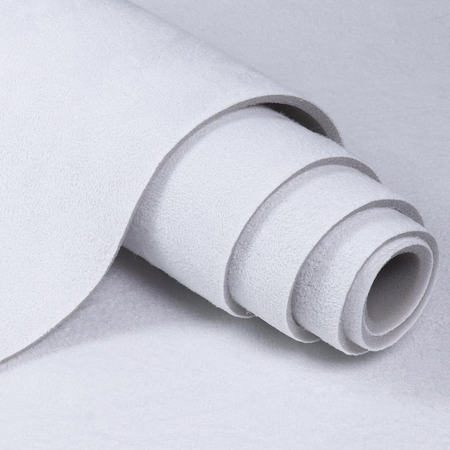 Automotive Headliner Fabric Upholstery Elastic Suede Fabric 3mm Foam ...