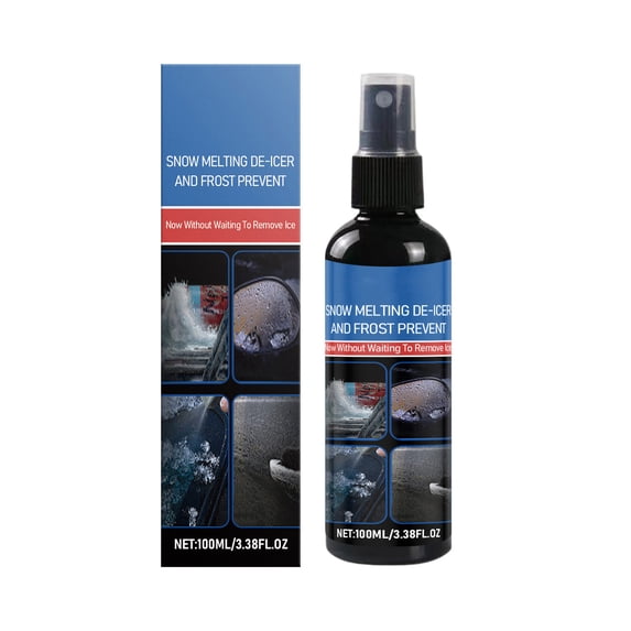 Automotive Ice Melt Deicer Spray, Windshield Window And Lock Ice ...