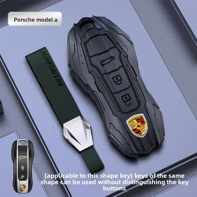 Automotive Key Holder Car Key Protector Case Fits Porsche Key Cover ...