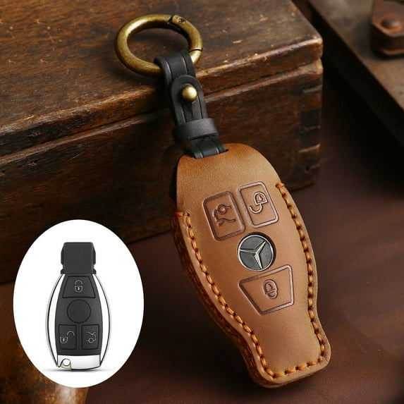 Automotive Key Holder Car Key Protector Case For Mercedes GLK E Class C ...