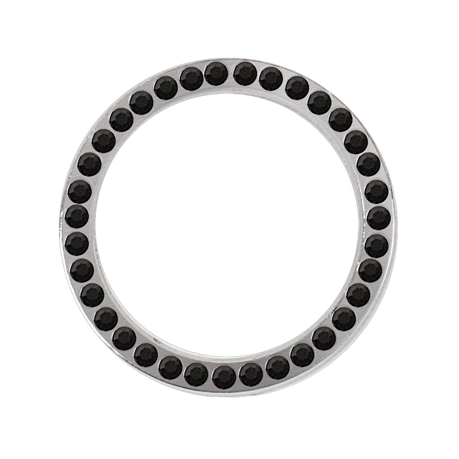 Automotive Lights Car One-key Start Button Decoration Ring Diamond ...