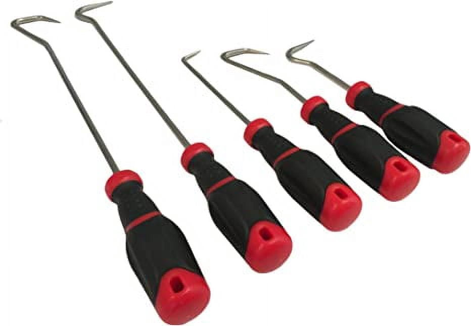 Automotive Long Reach Pick Set (Removes O-Rings, Hoses, Gaskets, Clips ...