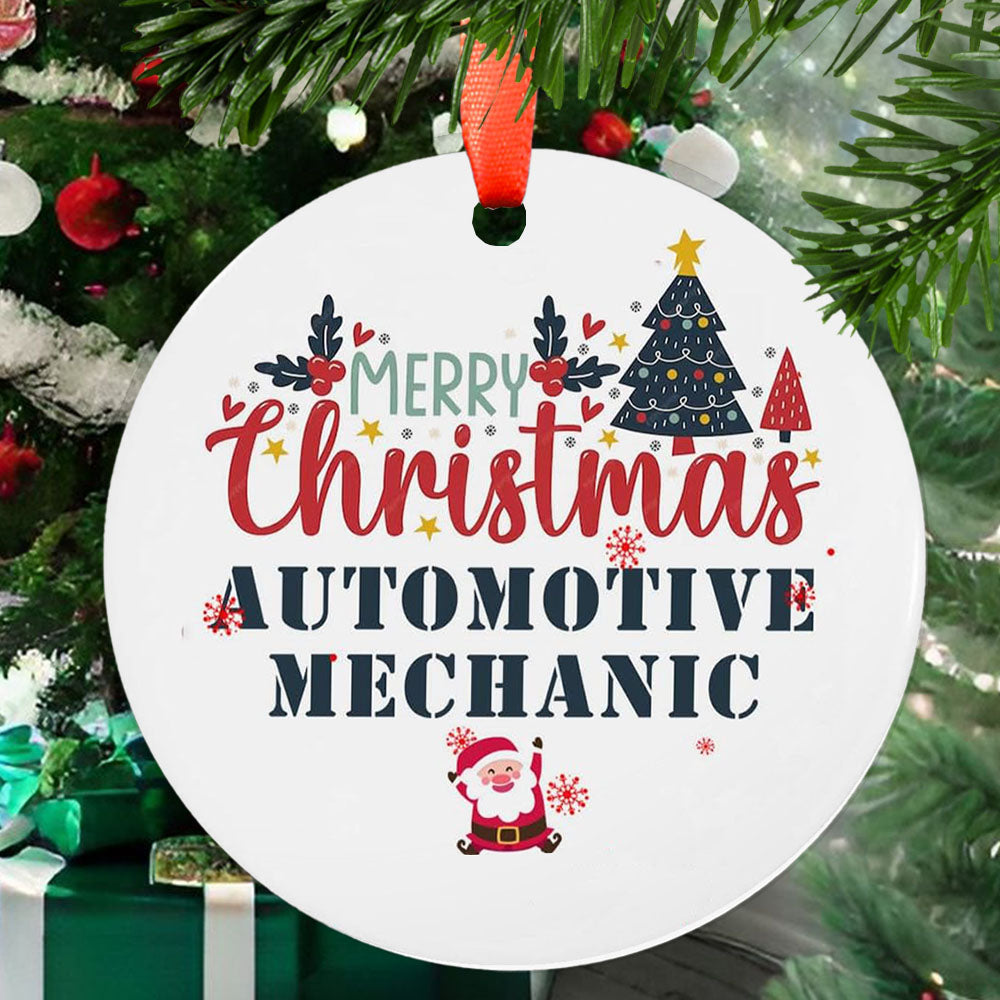 Automotive Mechanic2 Christmas Ornament, Xmas Hanging Ornament, Mother ...