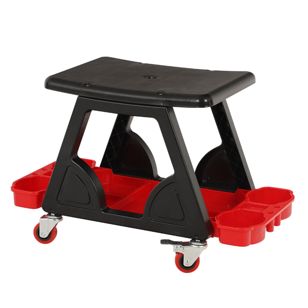 Automotive Mobile Rolling Mechanic Stool,Roller Creepers Seats Brake ...