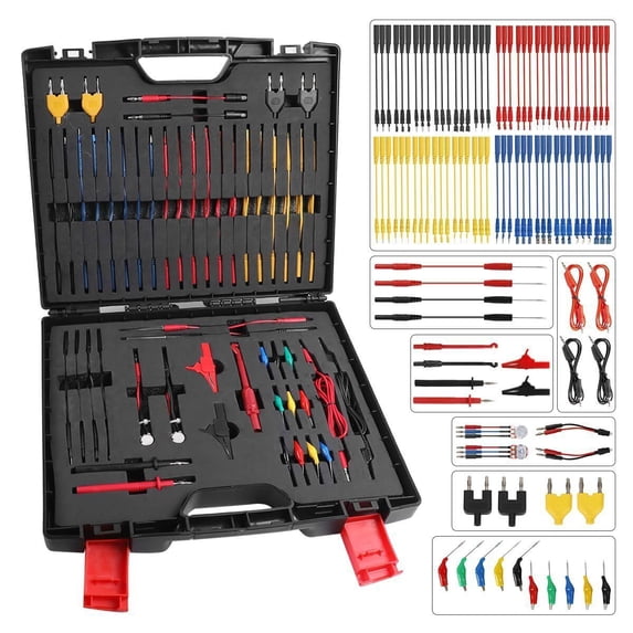Automotive Multimeter Test Leads Kit Banana Plug Test Leads Diagnostic ...