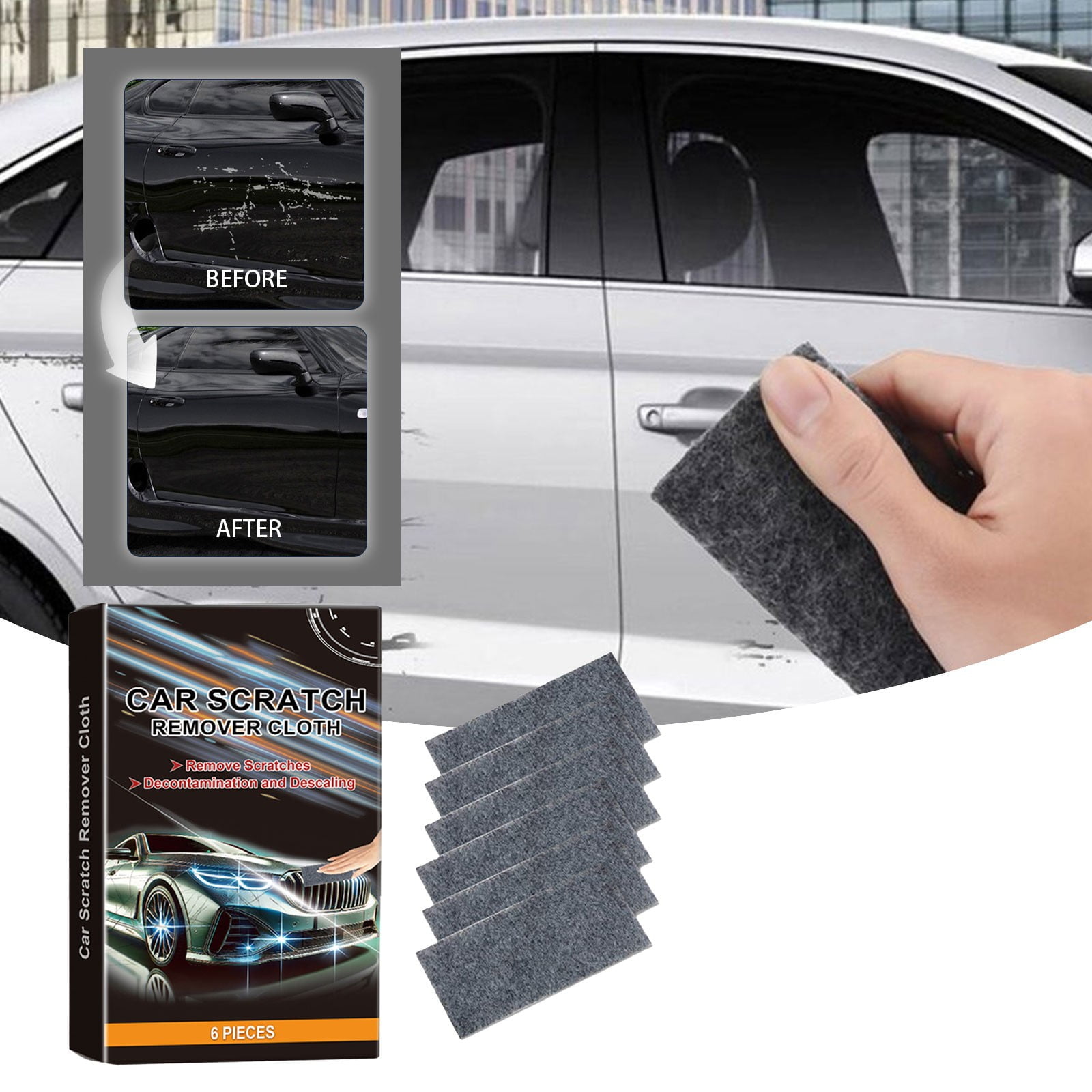 Automotive Nano Scratch Cloth for Car Paint Restoration Effortlessly ...