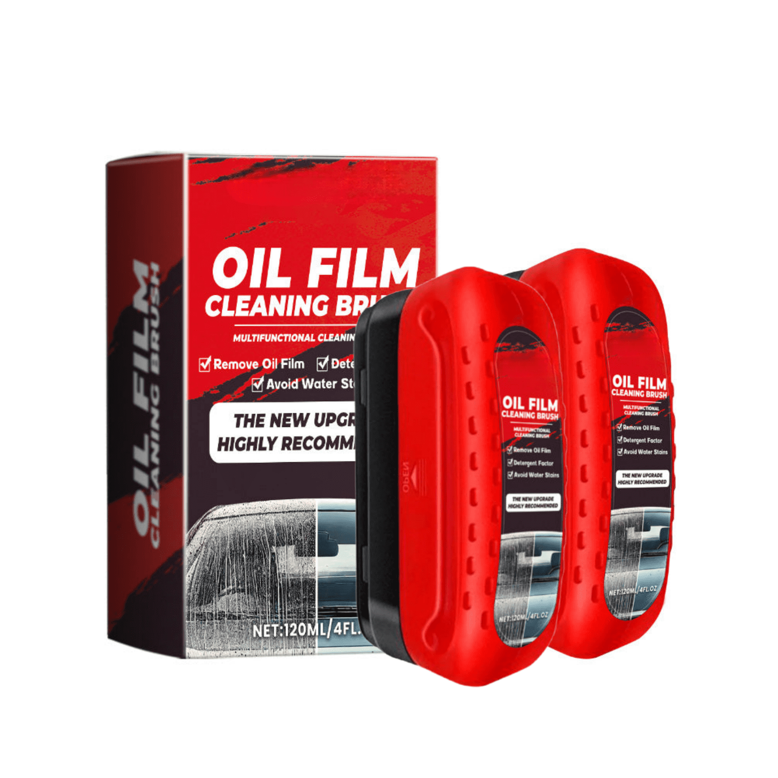 Automotive Oil Film Cleaning Brush New Glass Coating for Windshield ...