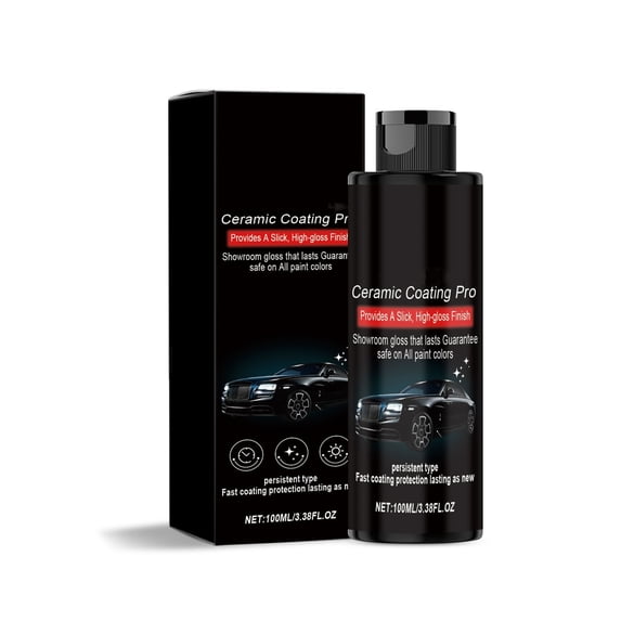 Automotive Paint Ceramic Coating Agent, Fast-Acting High-Gloss Enhancer ...