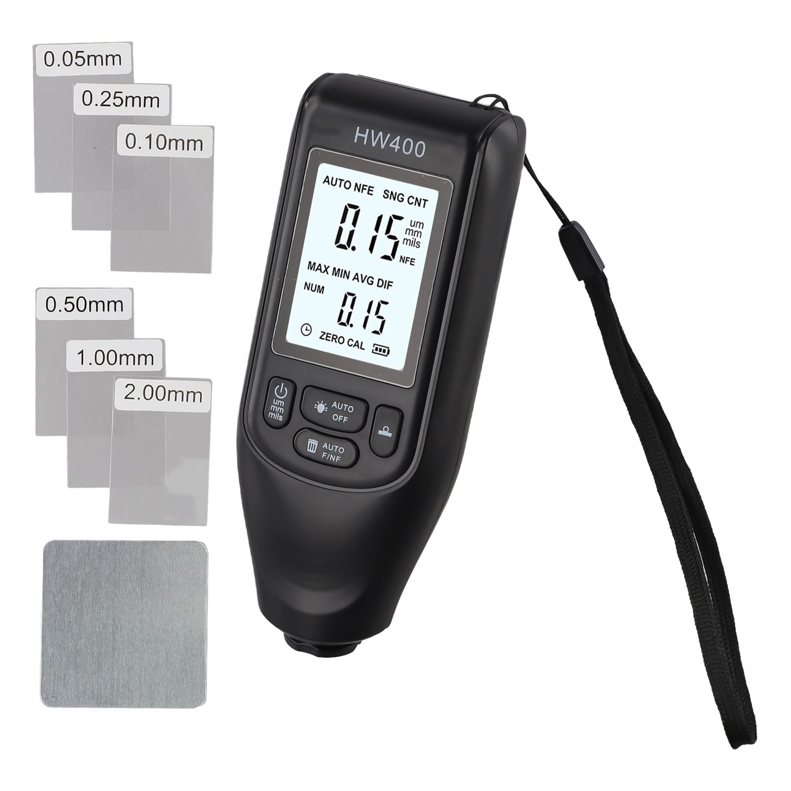 Automotive Paint Film Coating Thickness Gauge Meter Digital Tester ...