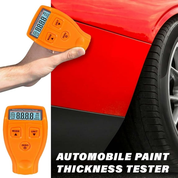 Automotive Paint Thickness Tester | Magnetic & Non-Magnetic Metal ...