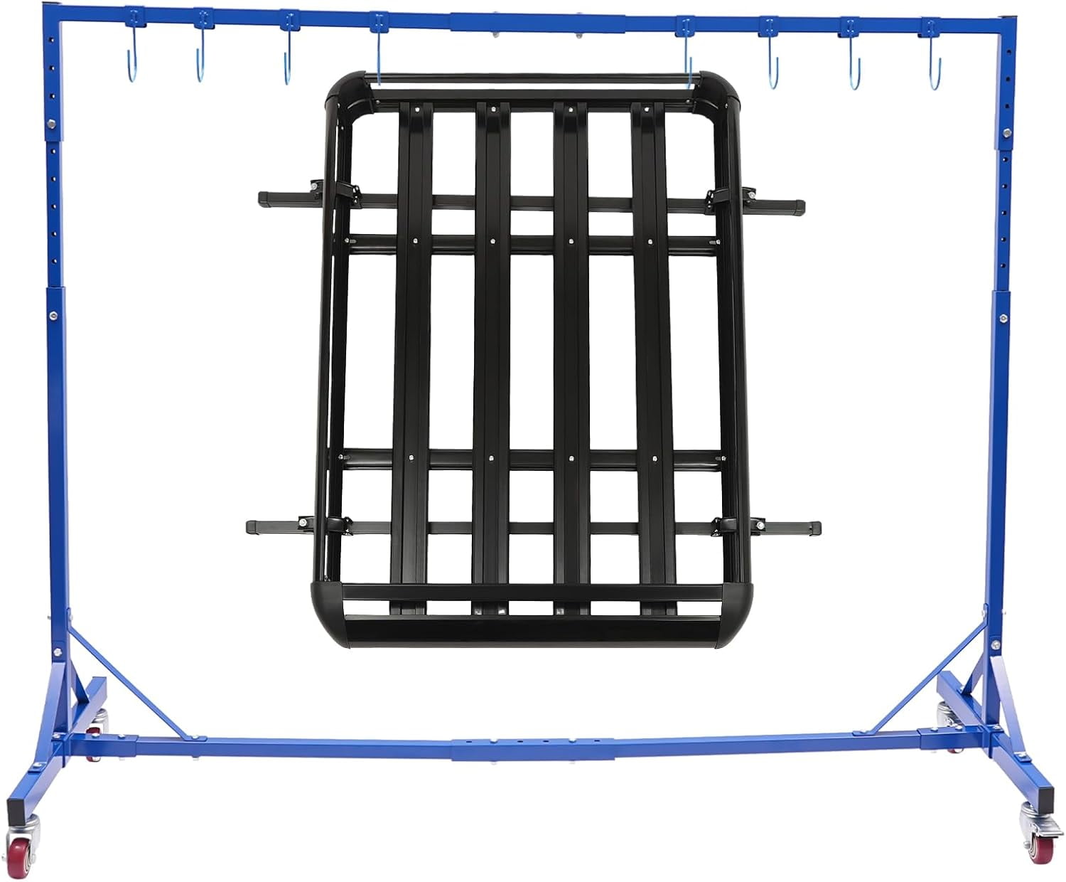 Automotive Painting Rack Adjustable Height 5ft-7ft, Auto Body Stand for ...