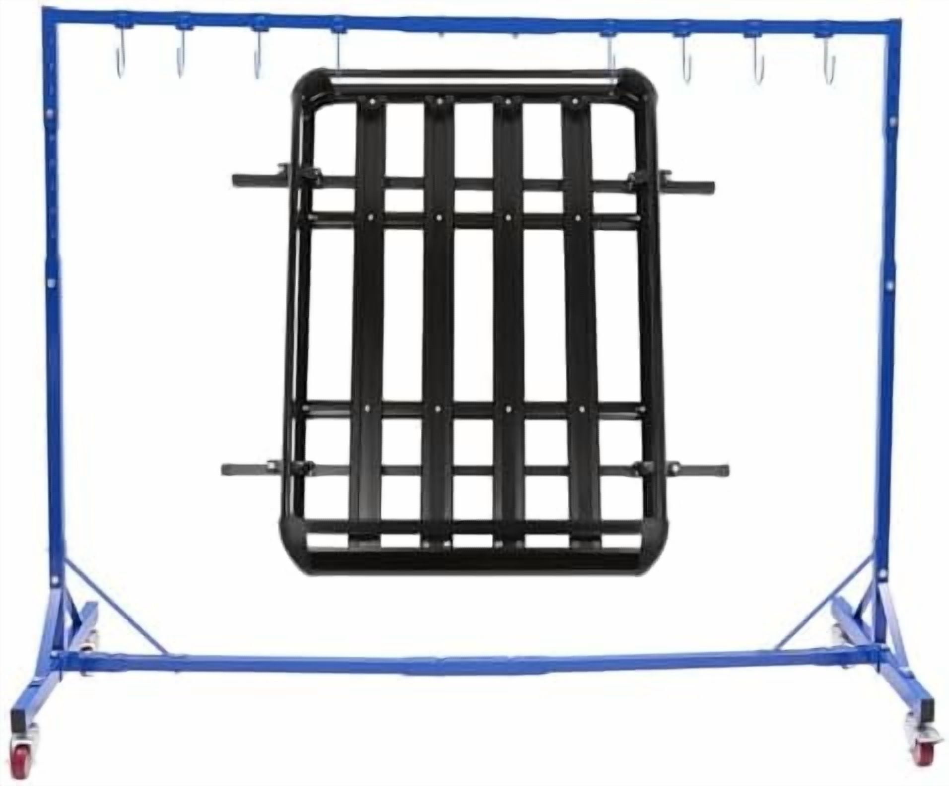 Automotive Painting Rack Adjustable Height 5ft-7ft, Auto Body Stand for ...