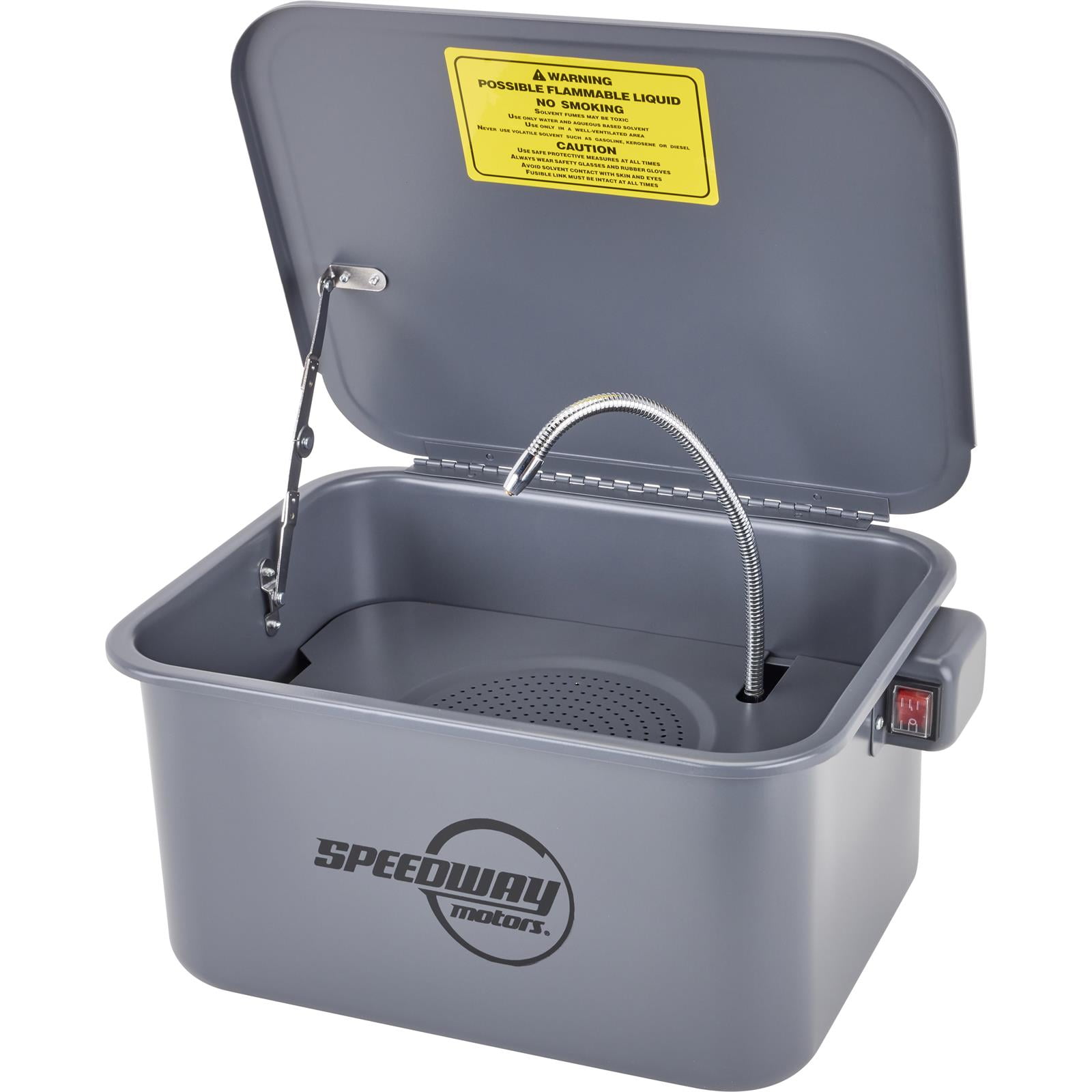 Speedway Motors Portable 5 Gallon Automotive Parts Washer with Pump ...