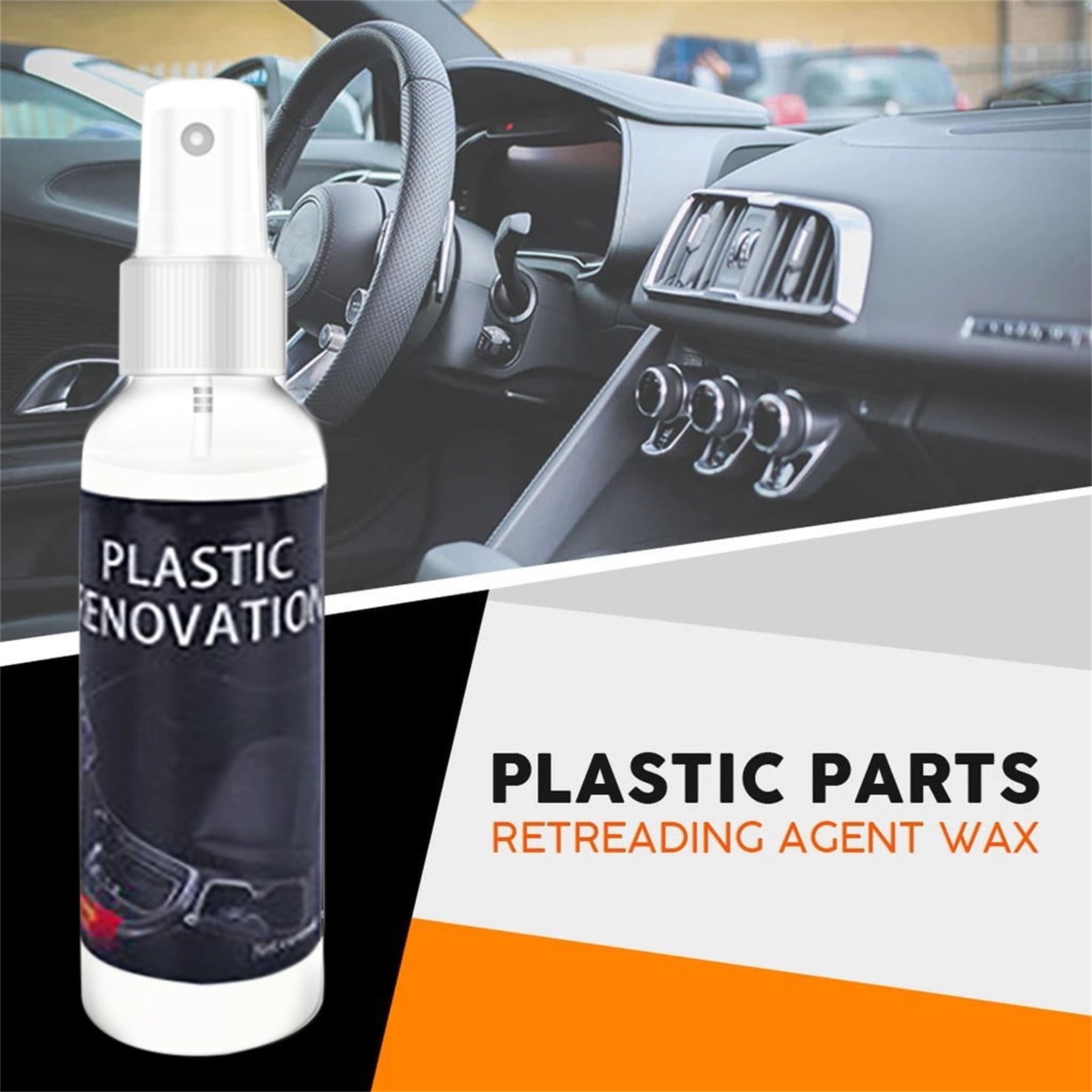 Automotive Plastic Interior Restorer Paste | Leather Vinyl Conditioning ...