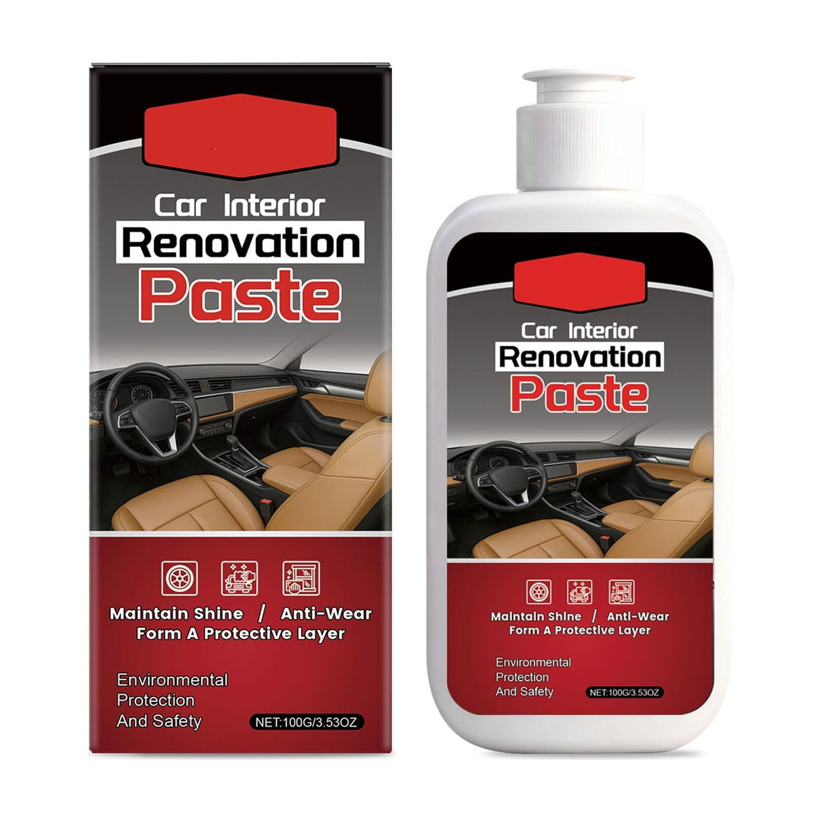 Automotive Plastic Refurbishment Paste, Interior And Exterior ...