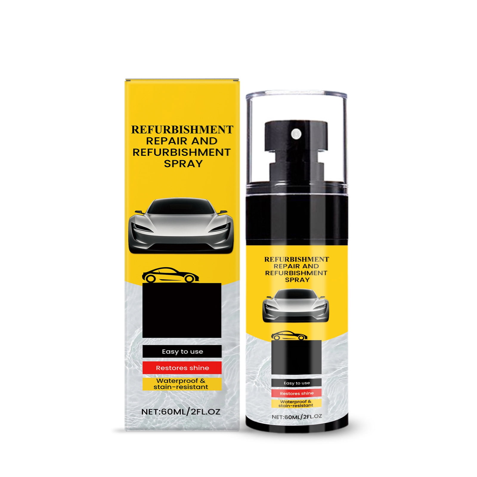 Automotive Plastic Refurbishment Spray Crystal Coating Coating Agent ...