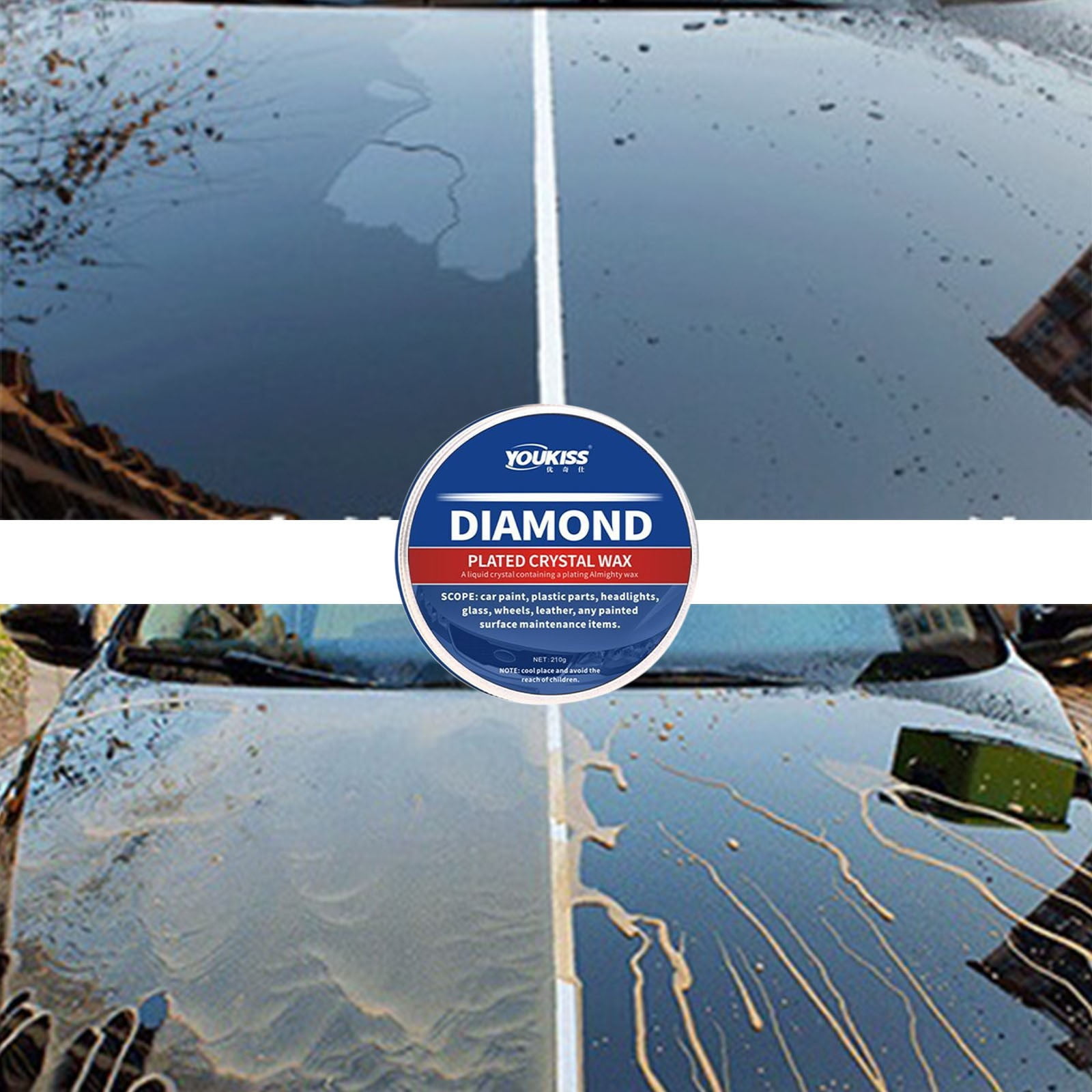 Automotive Polish Scratch Repair Crystal Wax Coating Universal Scratch ...