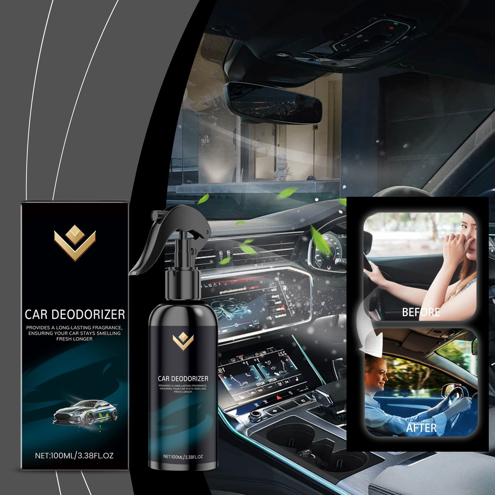 Automotive Polishing Agent,Interior Glass Cleaner,Decontamination Maintenance,Glazing Agent ...