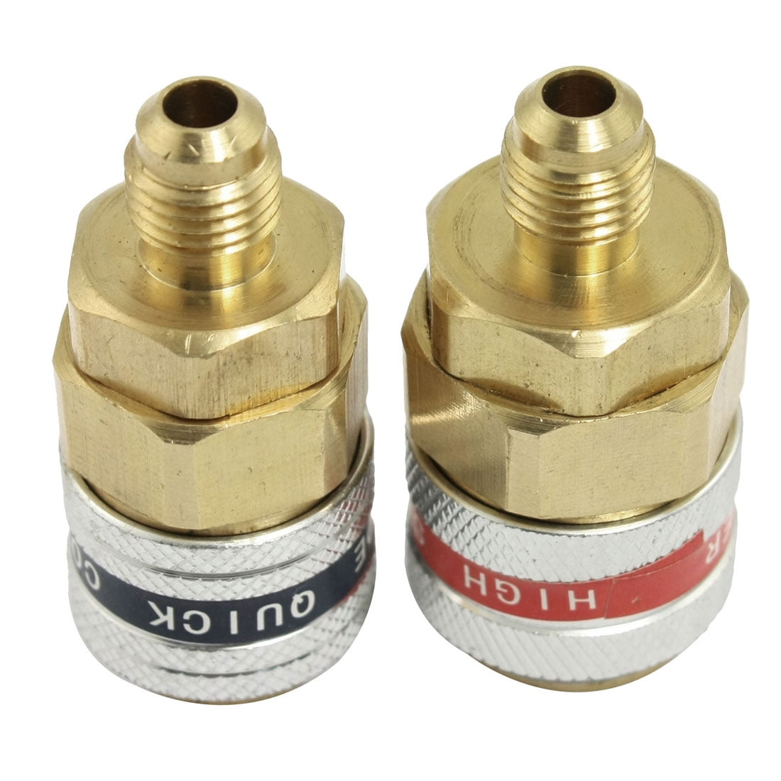 Automotive Quick Coupler Set High/Low Side Adapters Set - Walmart.com