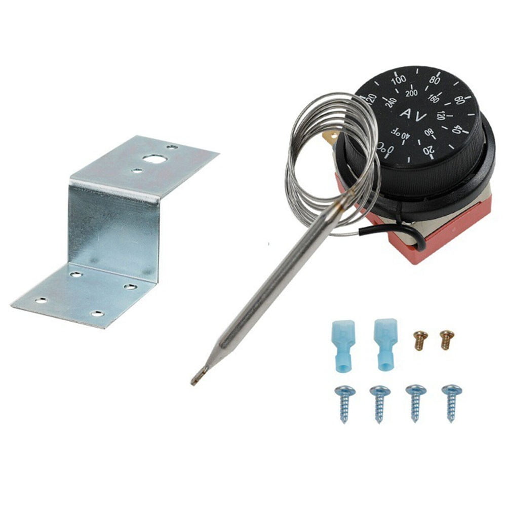 Automotive Radiator Adjustable Fan Thermostat Switch Temperature ...