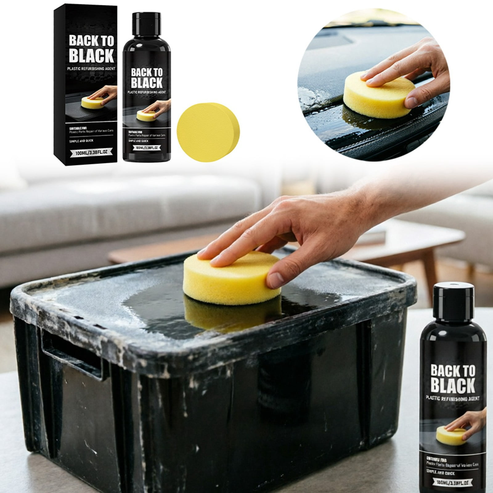 The Automotive Refurbishing Agent for Daily Interior and Exterior ...
