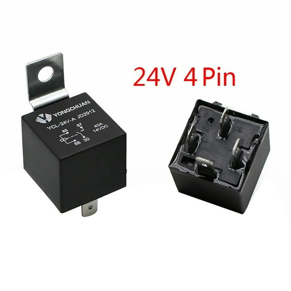Automotive Relay 40A Normally Open Relay For Battery Control And Oil ...