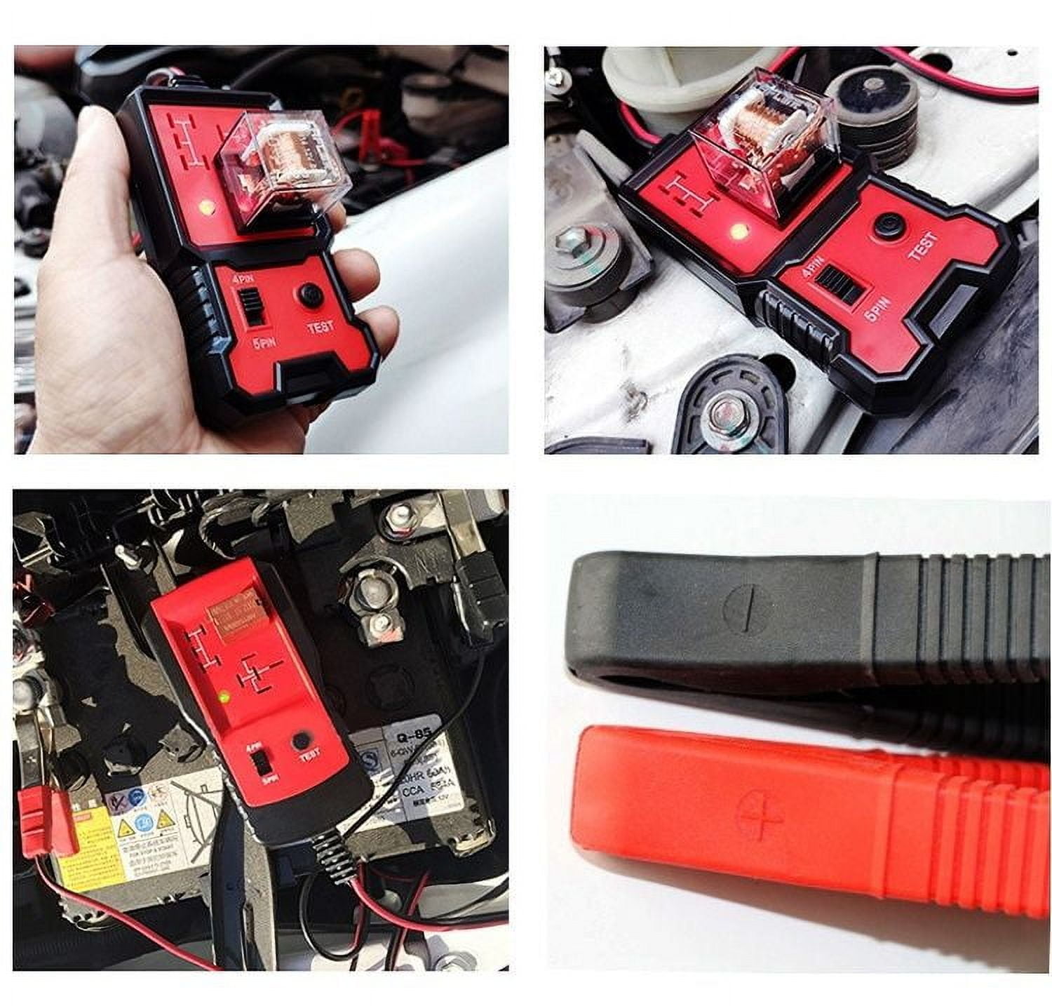 Automotive Relay and Alternator Diagnostic Tester 12V 4-Pin 5-Pin ...