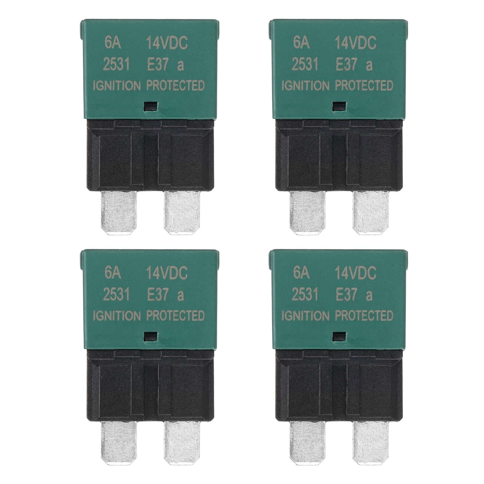 Automotive Resettable Fuse, 14V DC 6A E37 Low Profile ATC/ATO ...