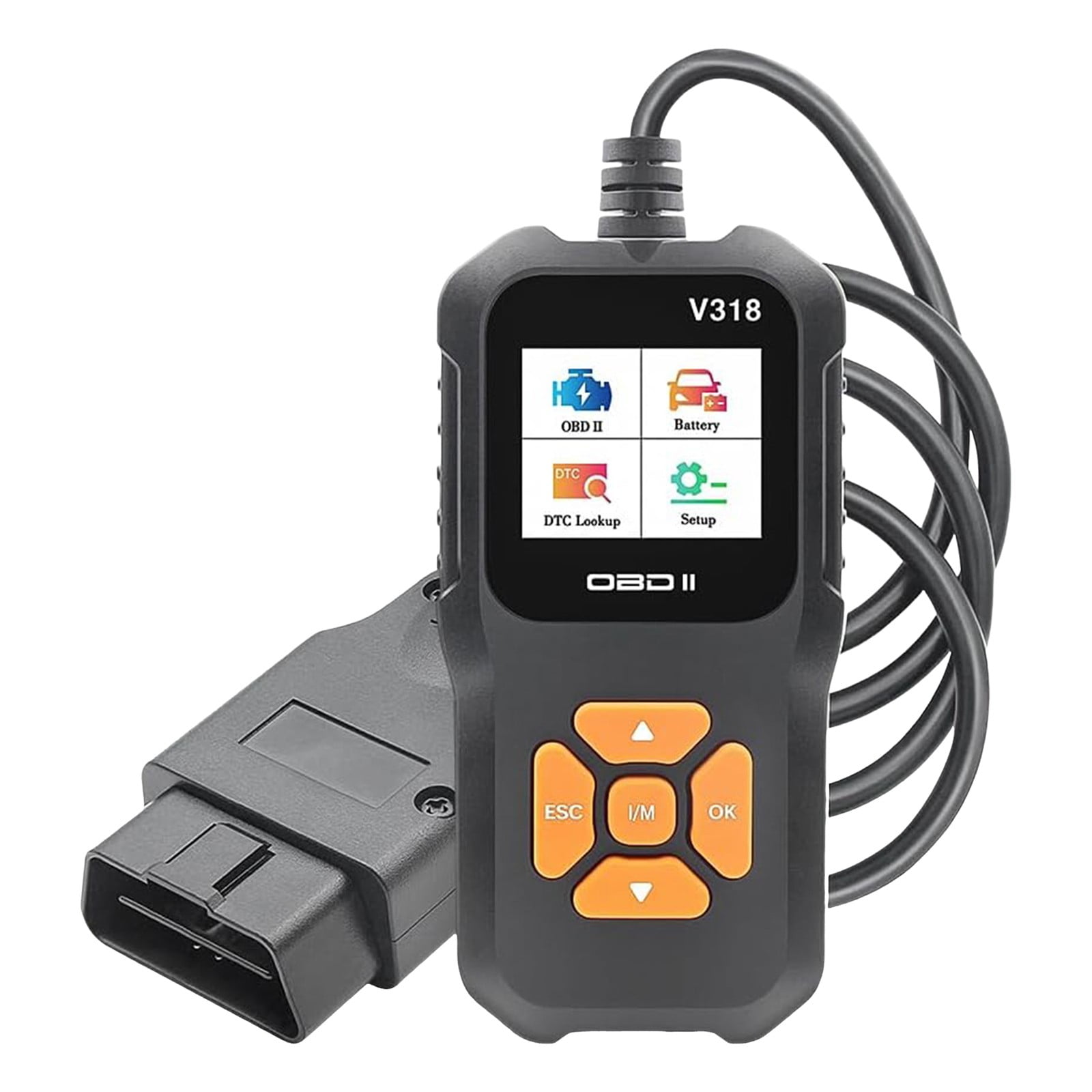 Automotive Scanner Code Reader Read and Erase OBD Engine Codes View ...