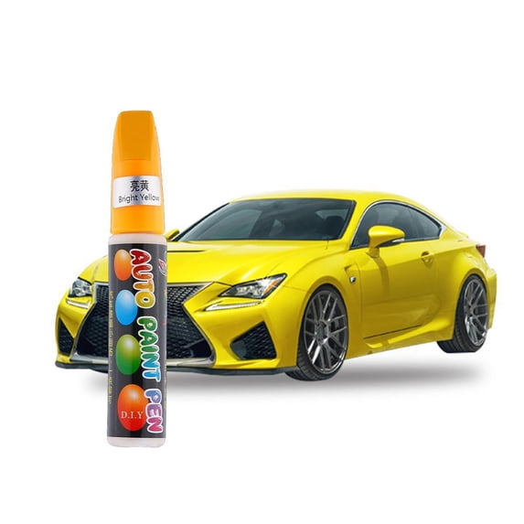 Automotive Scratch Repair Pen, 12ml Clear Coat Touch Up Paint, Black ...