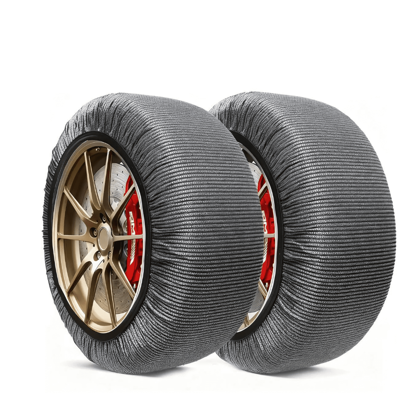Automotive Snow Socks For Tires Snow Socks For Car Tires 2 Pack, Tire ...