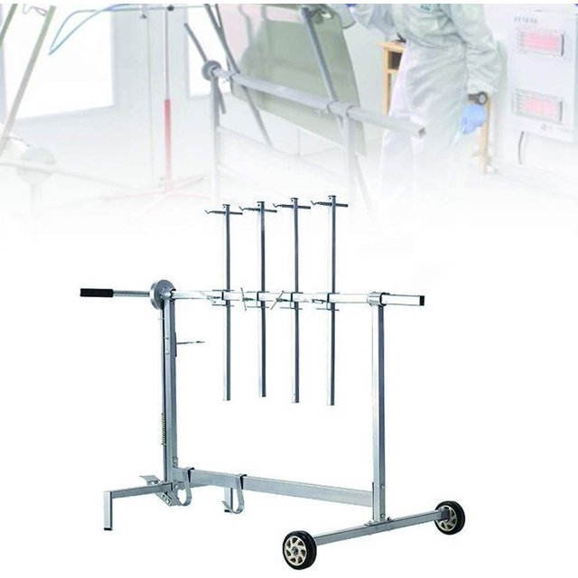 Automotive Spray Paint Rack Auto Body Painting Rack Stand Autobody Work ...